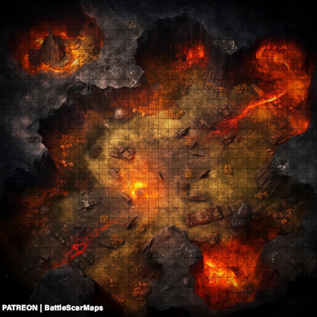 Despair Battle Map, Dnd Battle Map, D&D, Battlemap, Dungeons and ...
