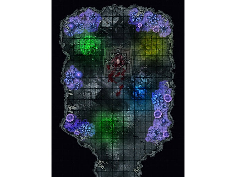 Summoners Room Battle Map, Dnd Battle Map, D&D, Battlemap, Dungeons and ...