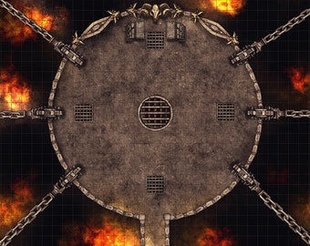 AETHERIUM FORGE Battle Map, Dnd Battle Map, D&D, Battlemap, Dungeons ...