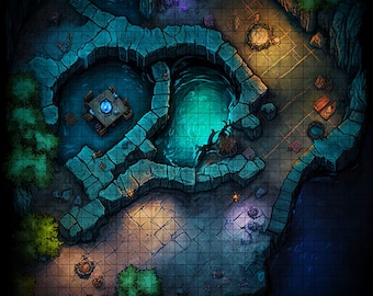 City Gate Battle Map Dnd Battle Map D&D Battlemap - Etsy