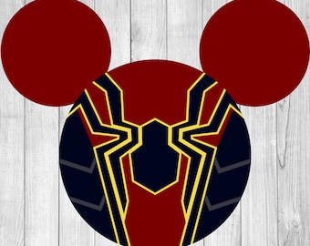 Iron Man Mickey Svg - Etsy