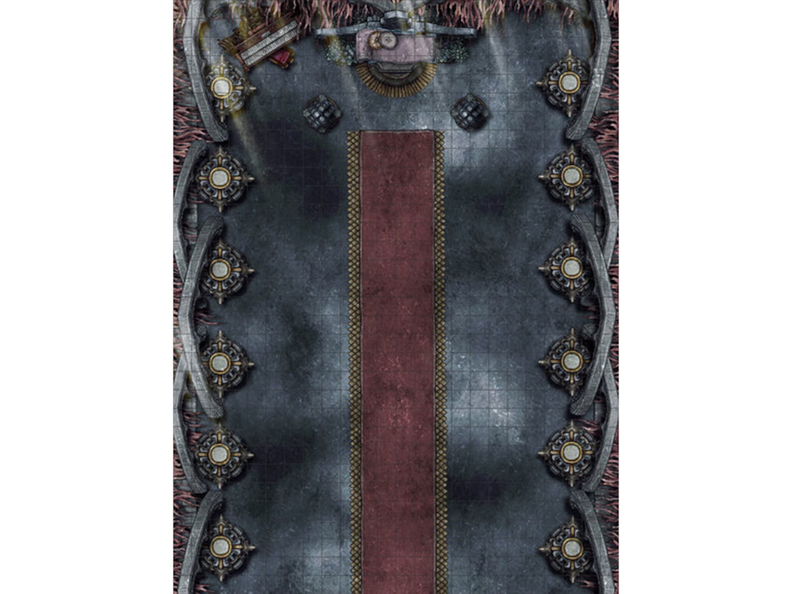 Vampire Lair Battle Map, Dnd Battle Map, D&D, Battlemap, Dungeons and ...