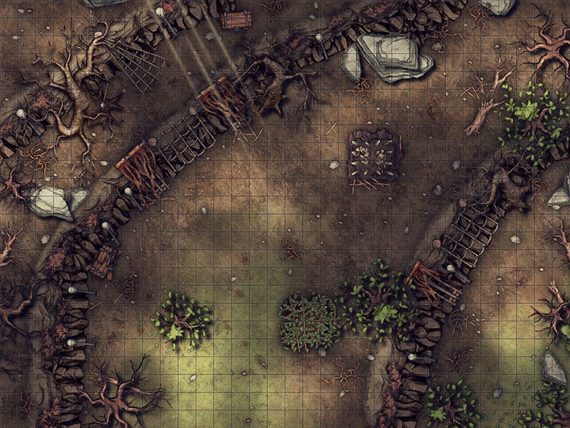 The Climb Battle Map, Dnd Battle Map, D&D, Battlemap, Dungeons and ...