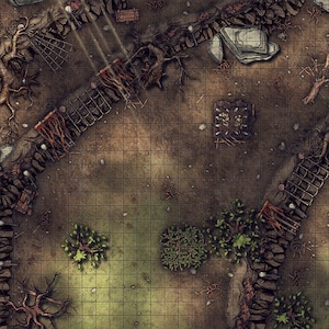 The Climb Battle Map, Dnd Battle Map, D&D, Battlemap, Dungeons and ...