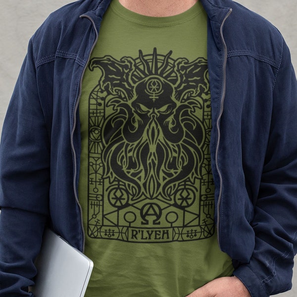 Cthulhu Shirt - Etsy