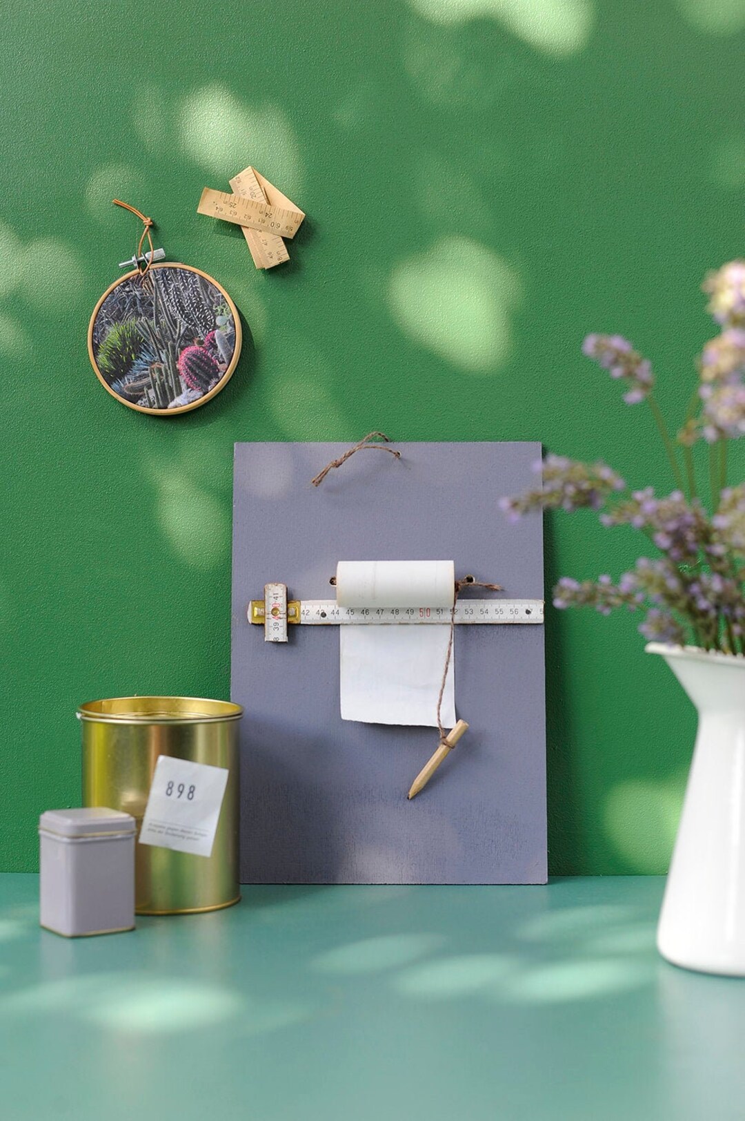Pinboard Notepad Shopping List Ruler DIY Hardware Store - to Hang or ...