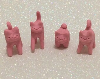 Polymer clay cat | Etsy