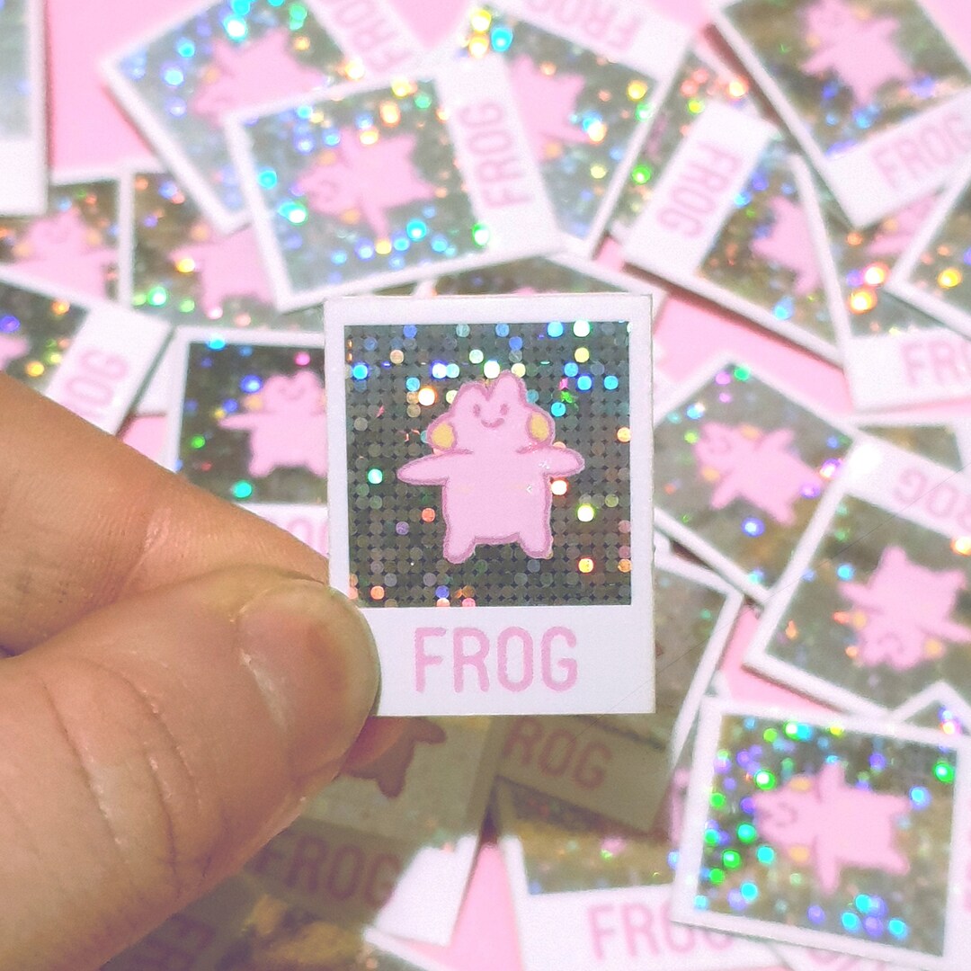 Instant Frog Sticker - Etsy