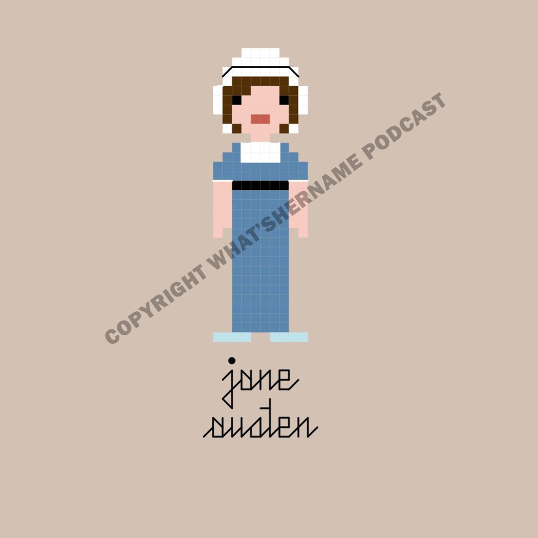 Jane Austen Cross Stitch Pattern - Etsy