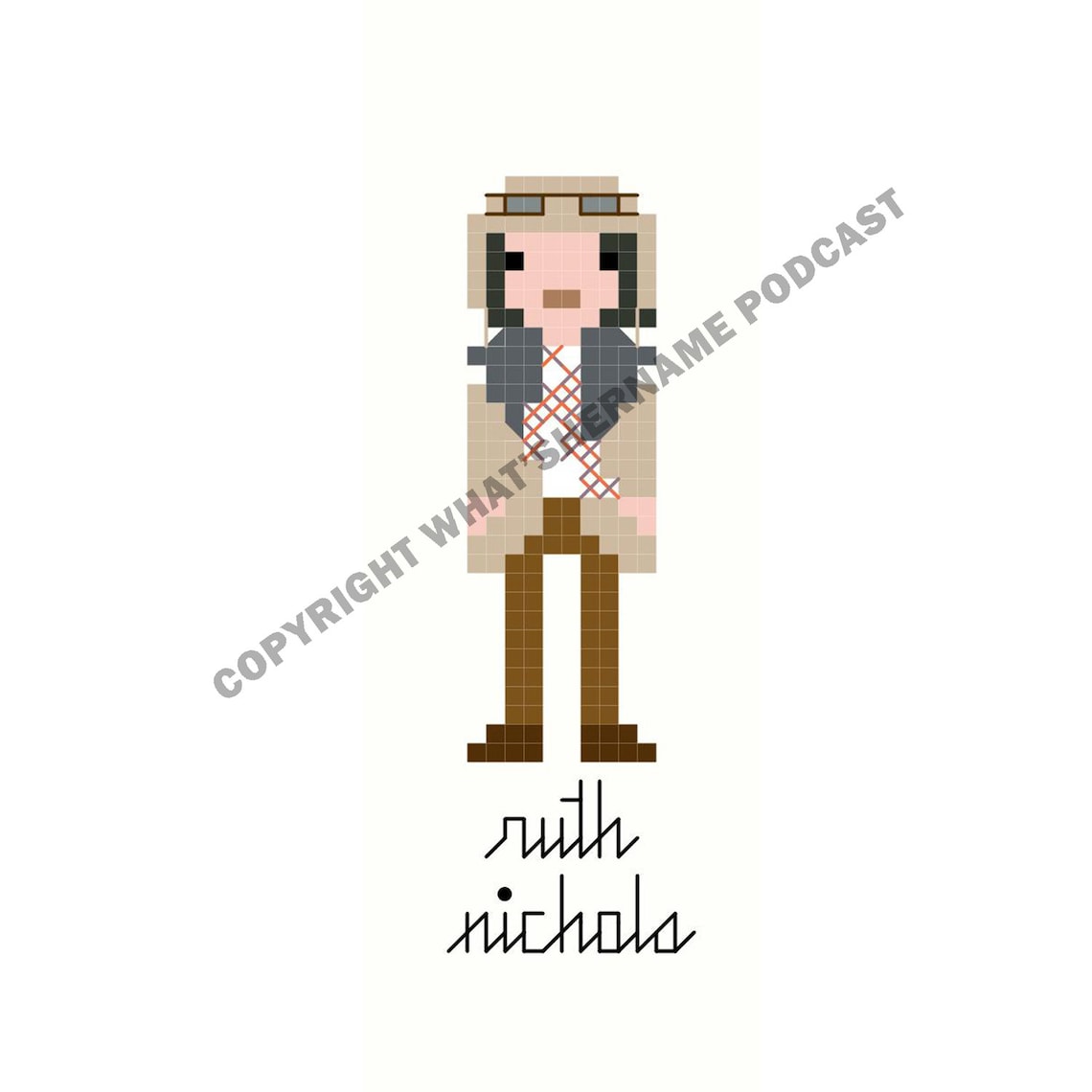 Ruth Nichols - Aviator - Female Pilot - Cross Stitch Pattern - Etsy