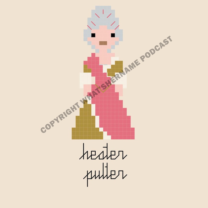 Hester Pulter - Poet, Writer, Natural Philosopher - Cross Stitch ...