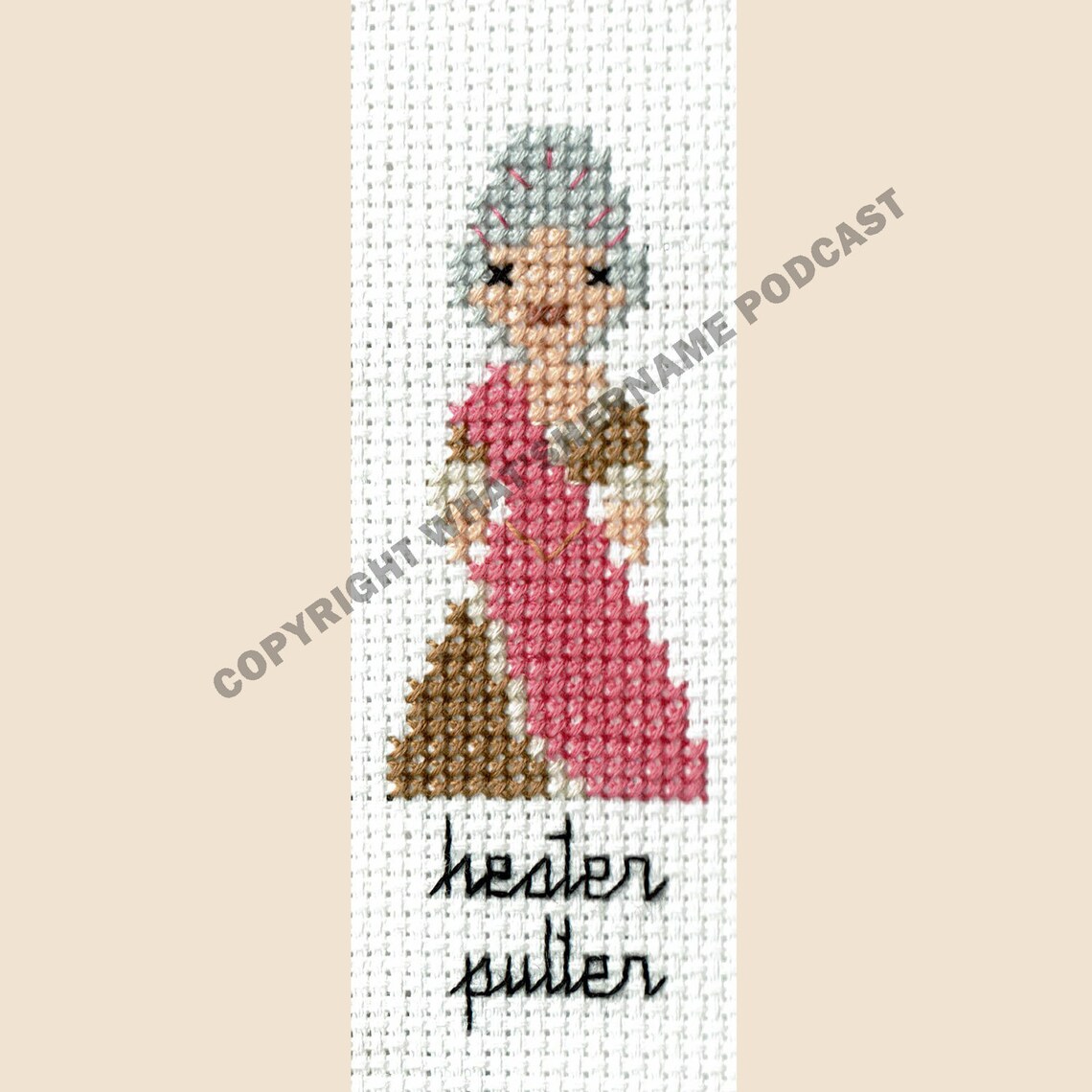 Hester Pulter - Poet, Writer, Natural Philosopher - Cross Stitch ...