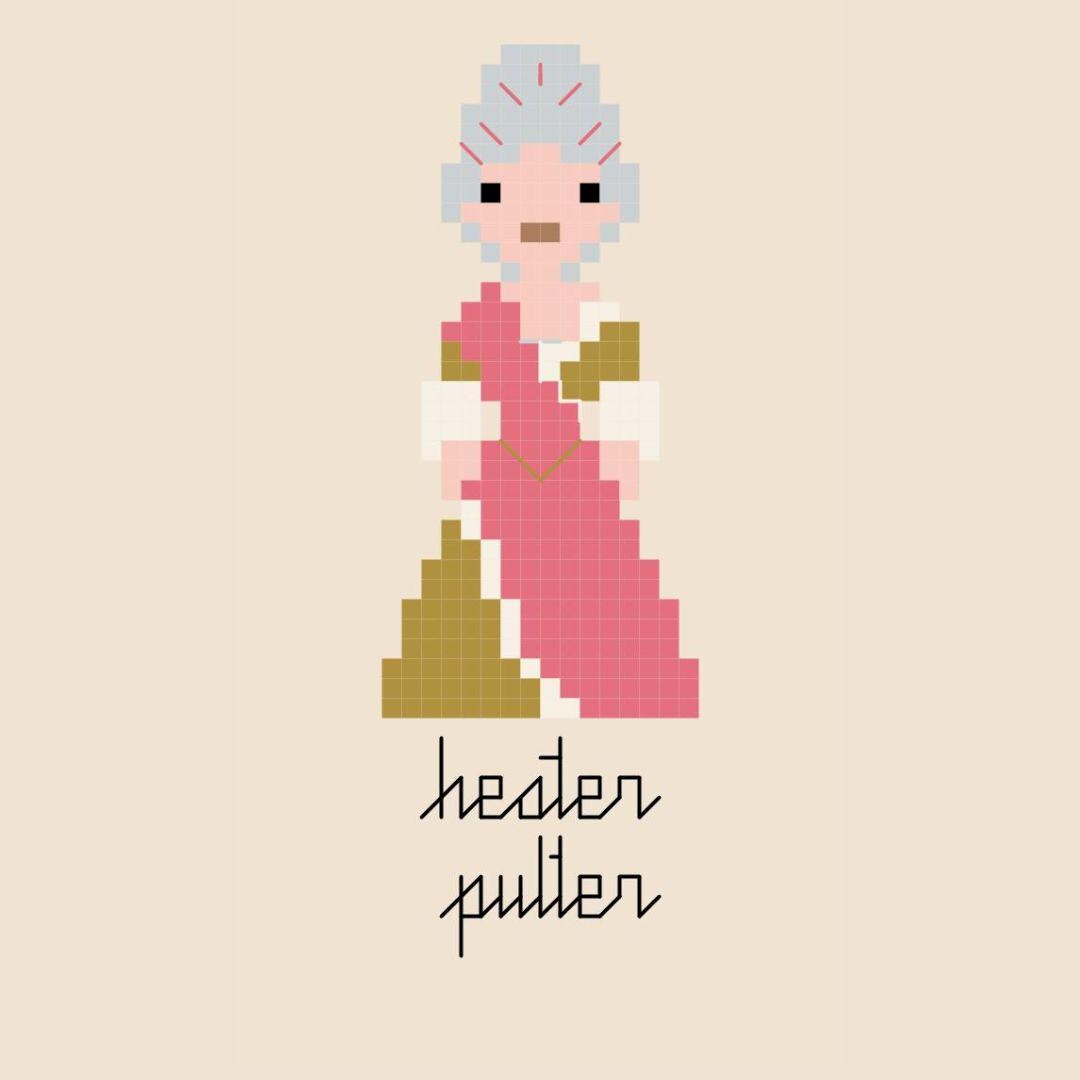 Hester Pulter - Poet, Writer, Natural Philosopher - Cross Stitch ...