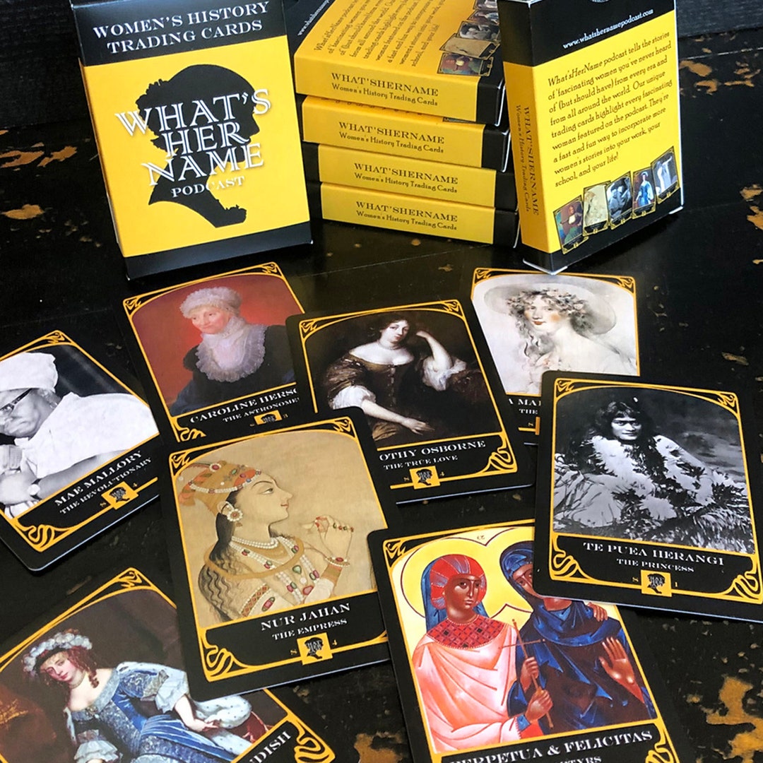Vol. 1 Women's History Trading Cards - What'shername Podcast (seasons 1 ...