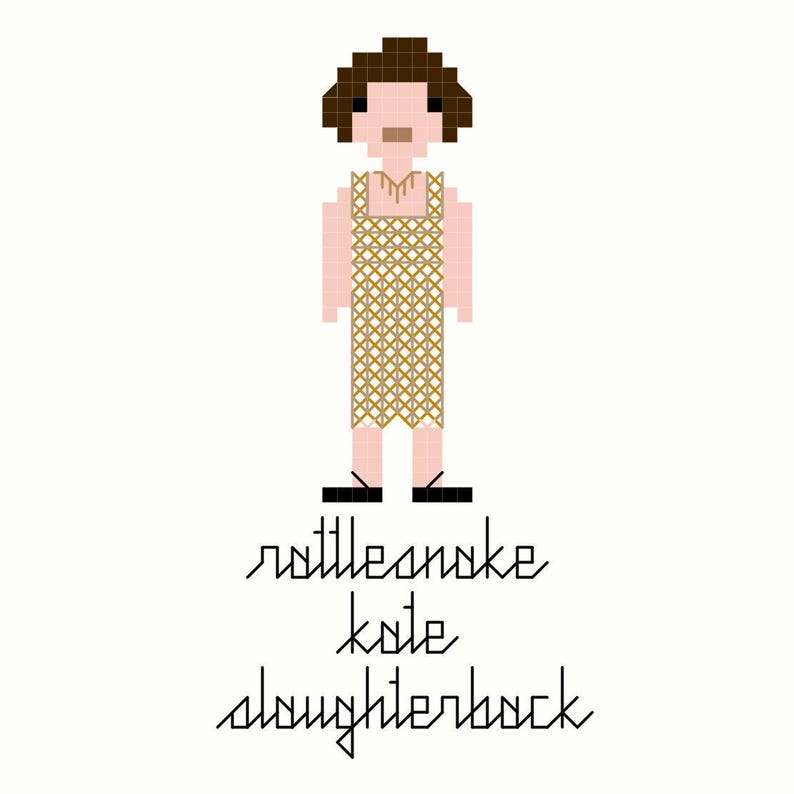 Rattlesnake Kate - Wild West - Cross Stitch Pattern - Etsy