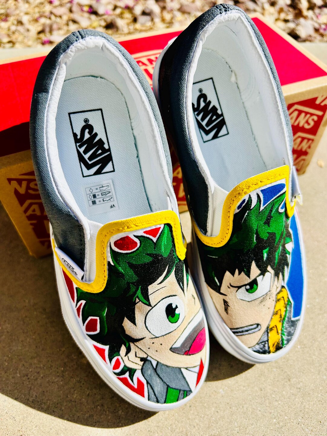 Big Kids | Adult Custom Vans | High Top | Hand Painted | Personalized ...