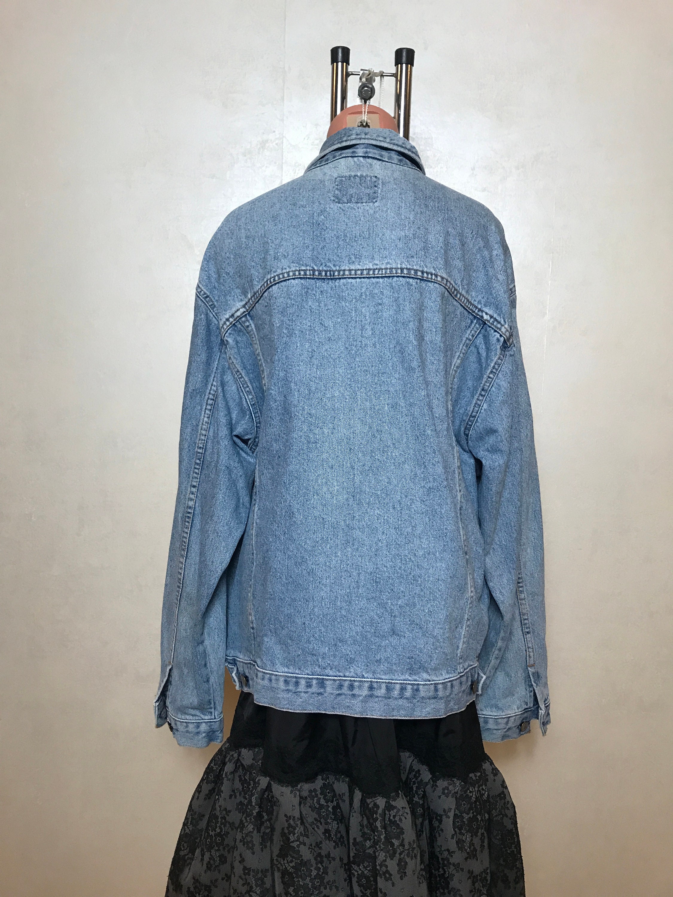 LEE Denim Vintage 70s Jacket Large Size Unisex Jacket Light - Etsy