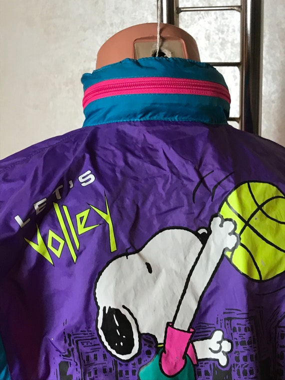 Bright vintage wind jacket, teenage jacket, purple pi… - Gem