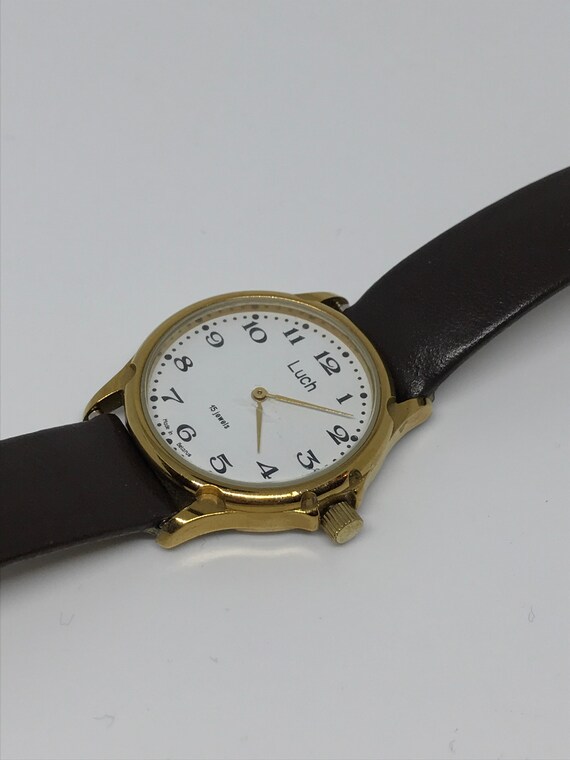 vintage 70s luch wristwatch - Gem
