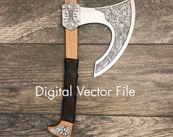 Laser Cut Axe - Etsy