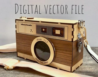 Camera Box Template - Etsy UK