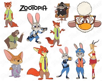 Zootopia svg | Etsy