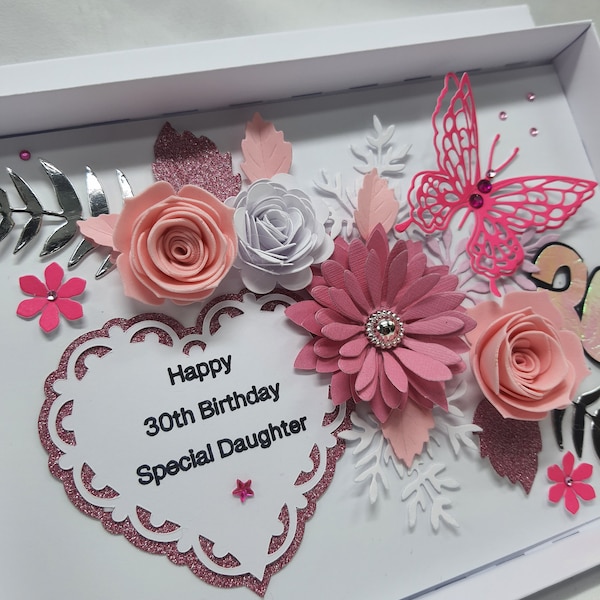 30th Birthday Card Daughter - Etsy UK