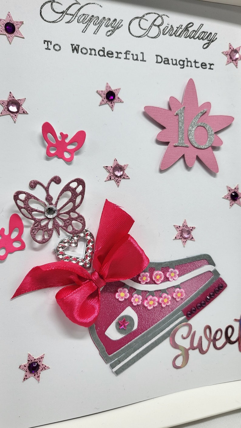 Birthday Girl's Teenager Female Milestone Age 16 Birthday Greeting Card ...