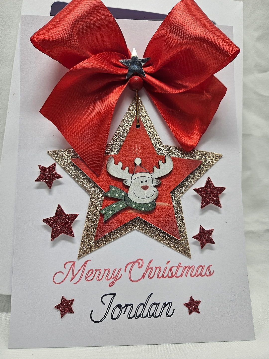 Handmade Personalised Luxury 3D Christmas Card With GIFT BOX - Etsy