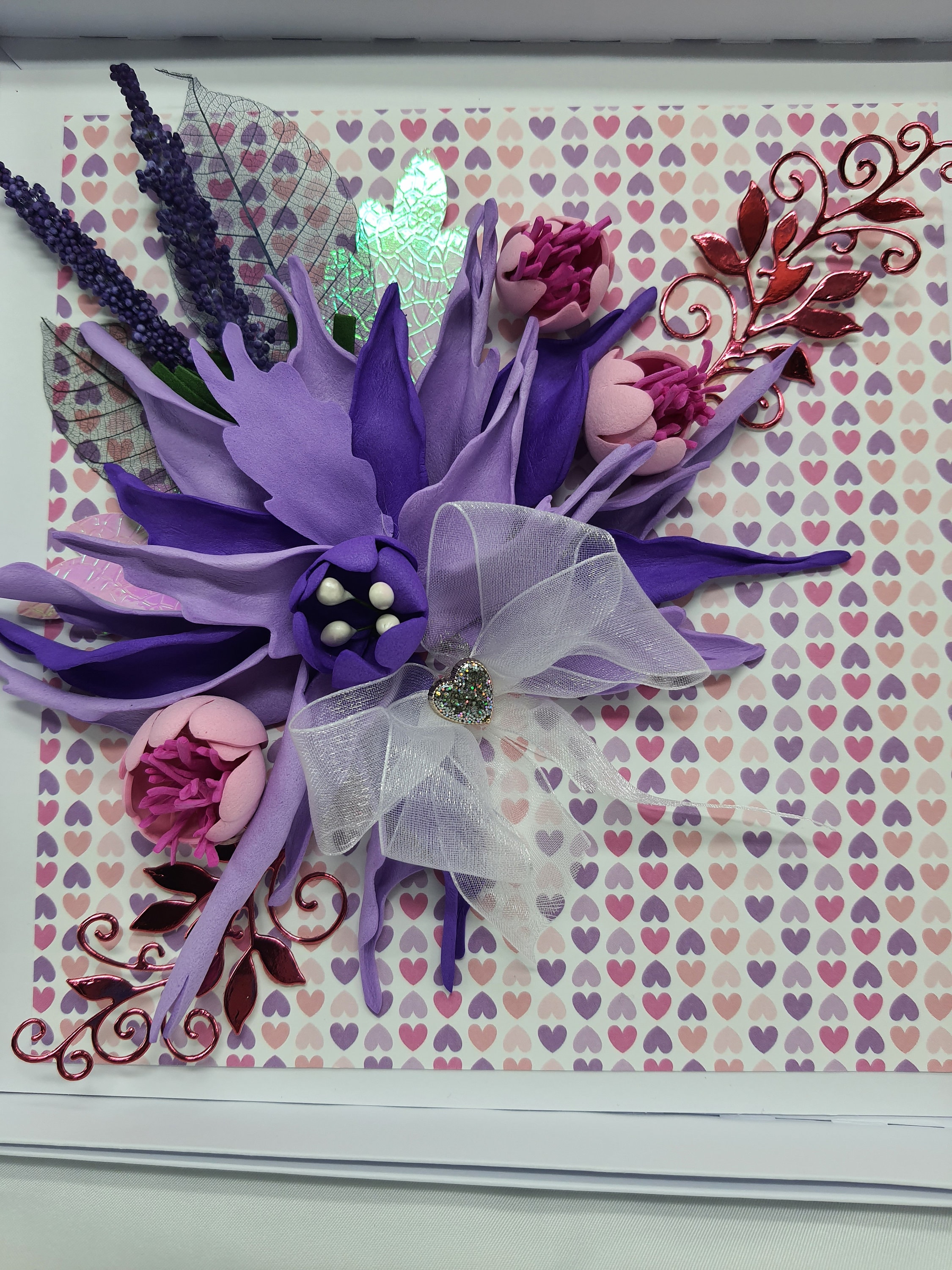 Personalised Luxury 3D Art Handmade Greeting Card With GIFT - Etsy