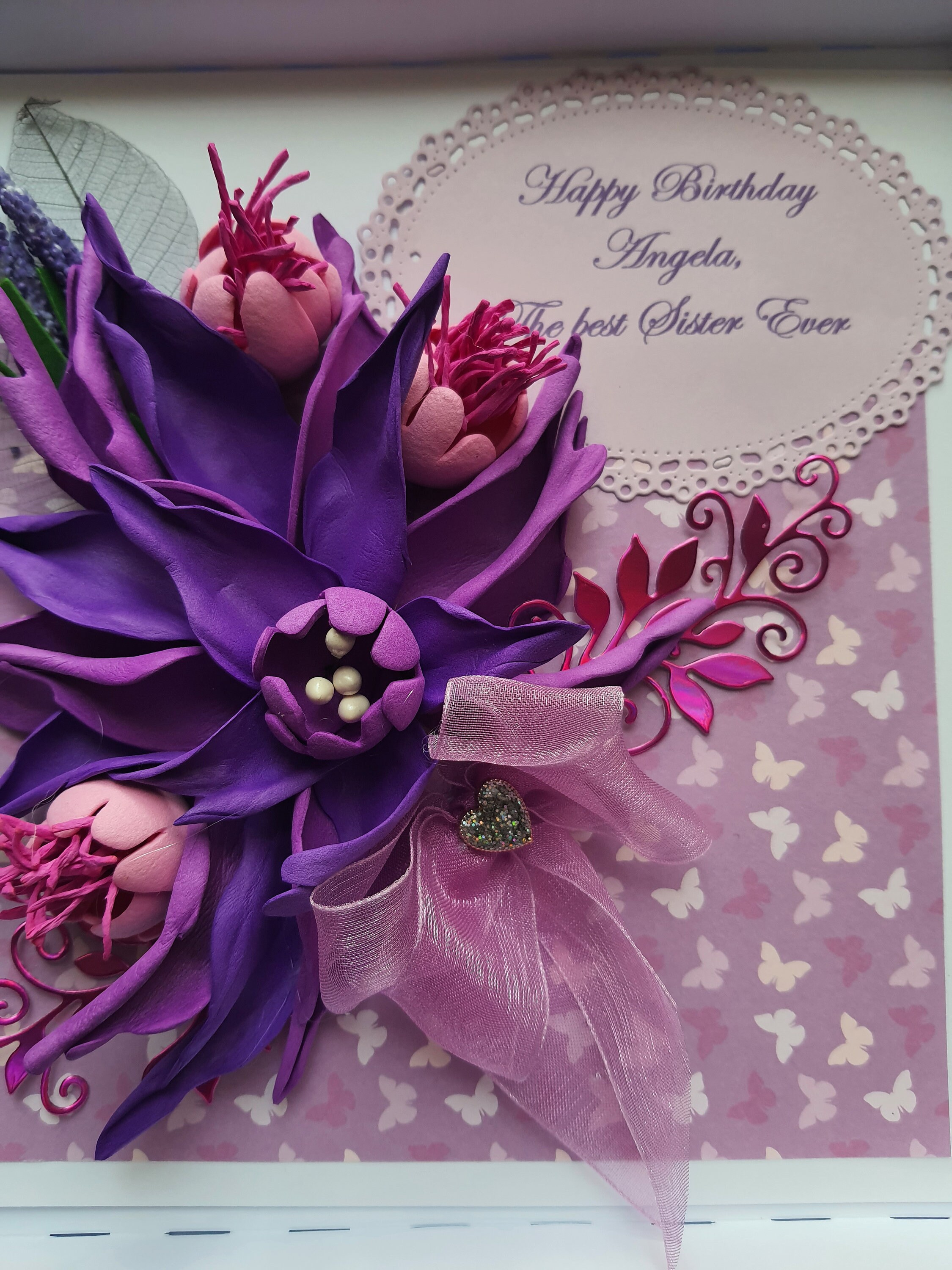 Personalised Luxury 3D Art Handmade Greeting Card With GIFT - Etsy