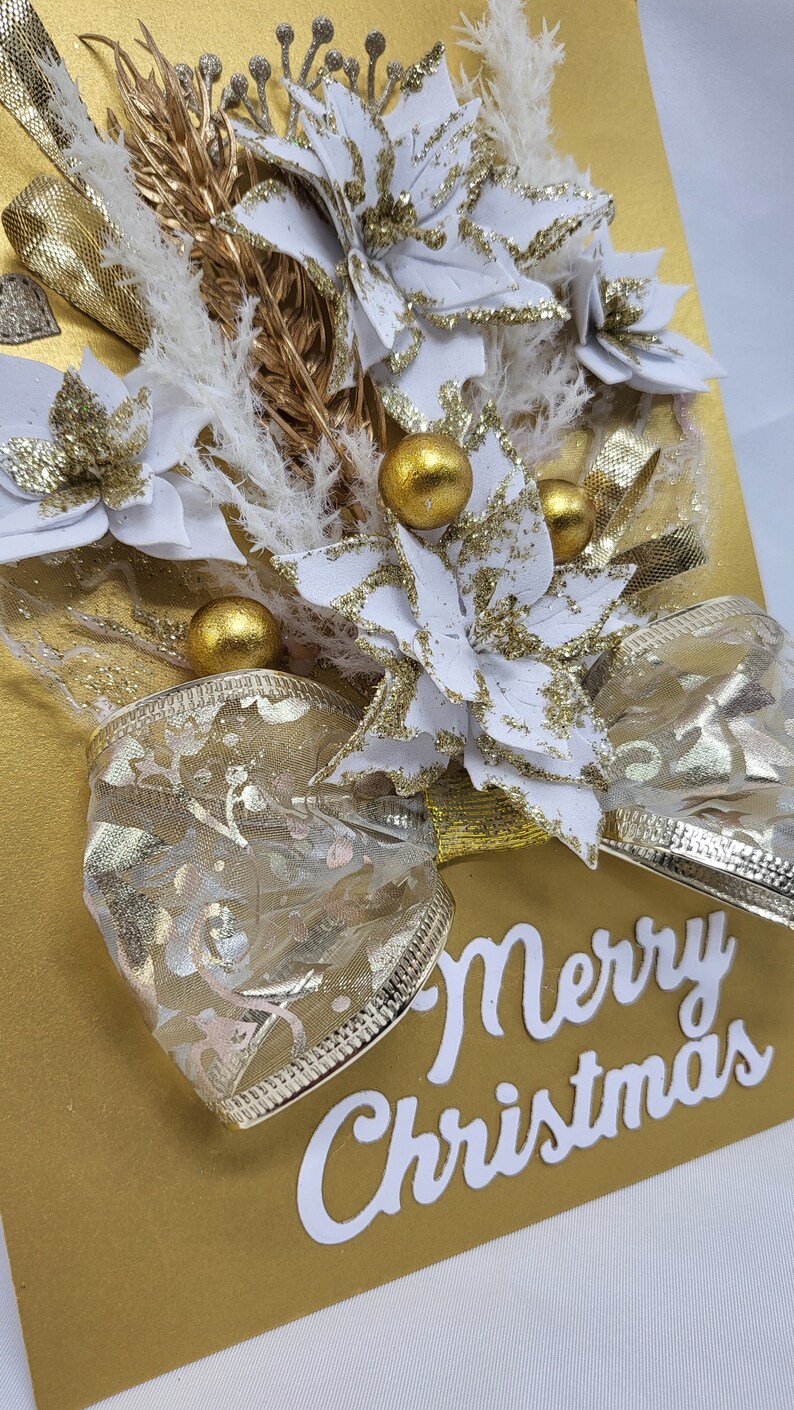 LUXURY BOXED Christmas Card Handmade Christmas Card for Wife - Etsy UK