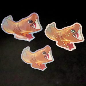 Basking Shark Holographic Stickers - Beanables - Etsy