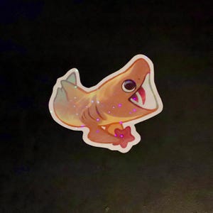 Basking Shark Holographic Stickers - Beanables - Etsy