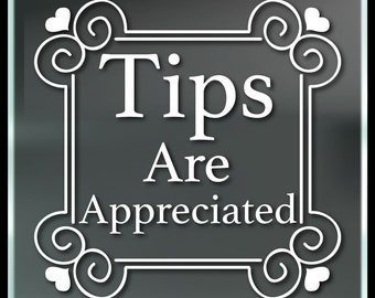 Tips are appreciated | Etsy