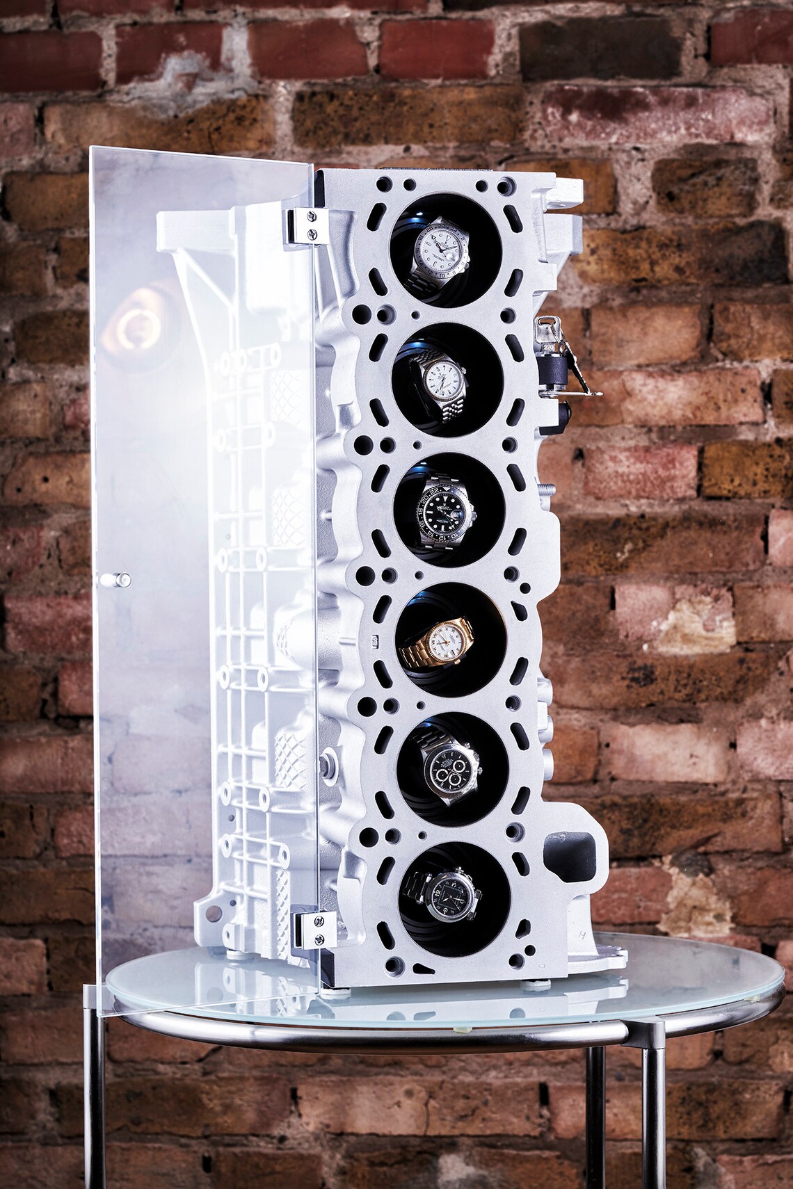 INDULOU Uhrenbeweger BMW M54 Motorblock / Watch Winder Engine - Etsy