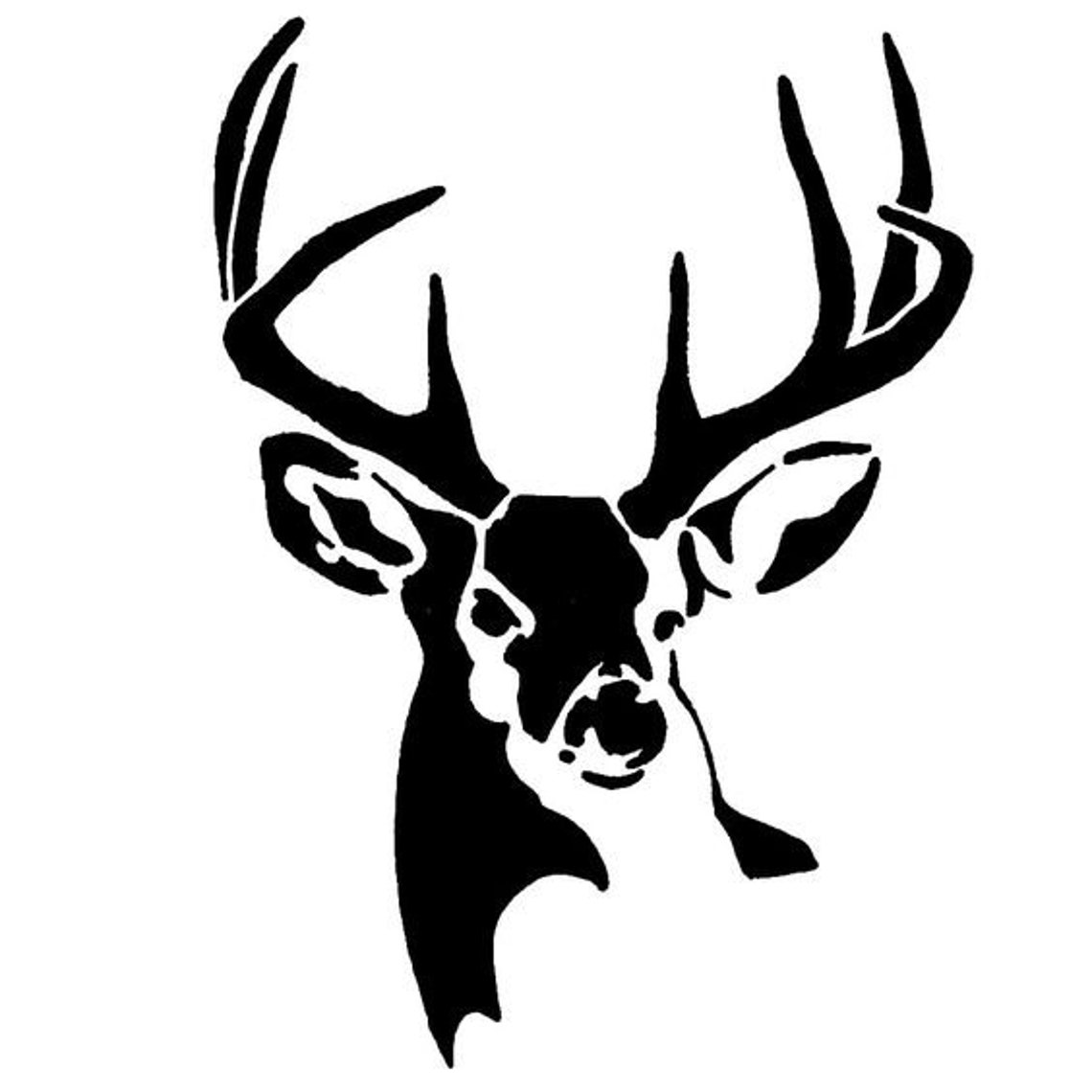 Whitetail Buck Decal | Etsy