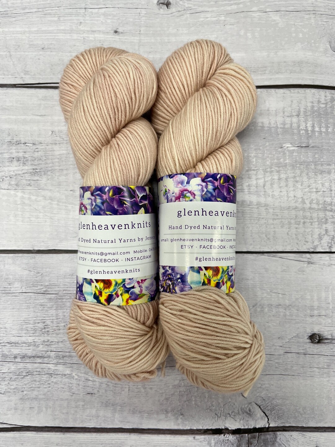 Shell - Superwash Hand Dyed 8 Ply DK Pure Australian and New Zealand ...
