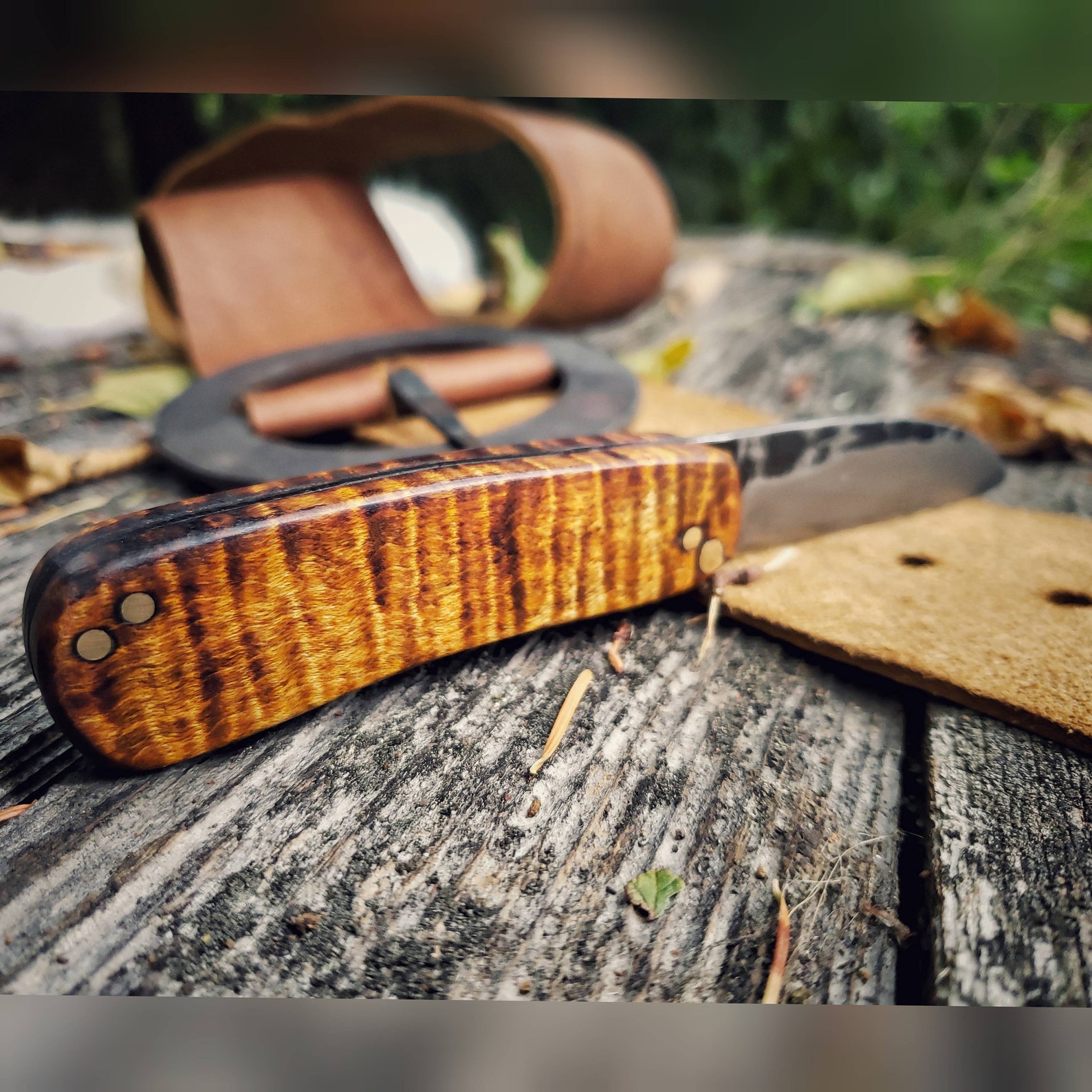 Custom Frontier Style Knife - Etsy