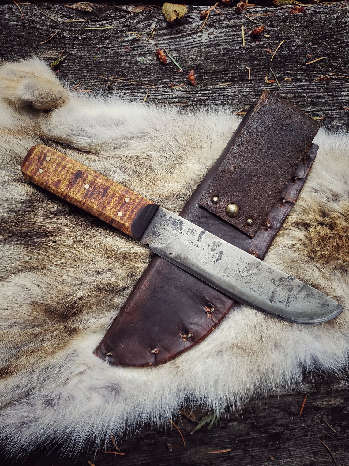 Custom Frontier Style Knife - Etsy
