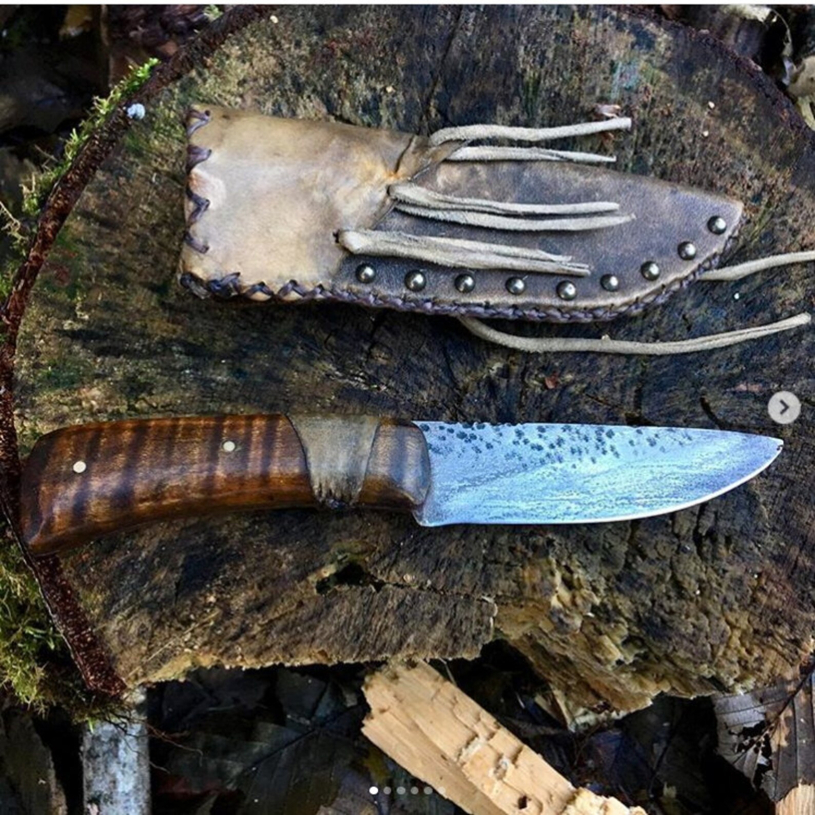 Custom Frontier Style Knife - Etsy