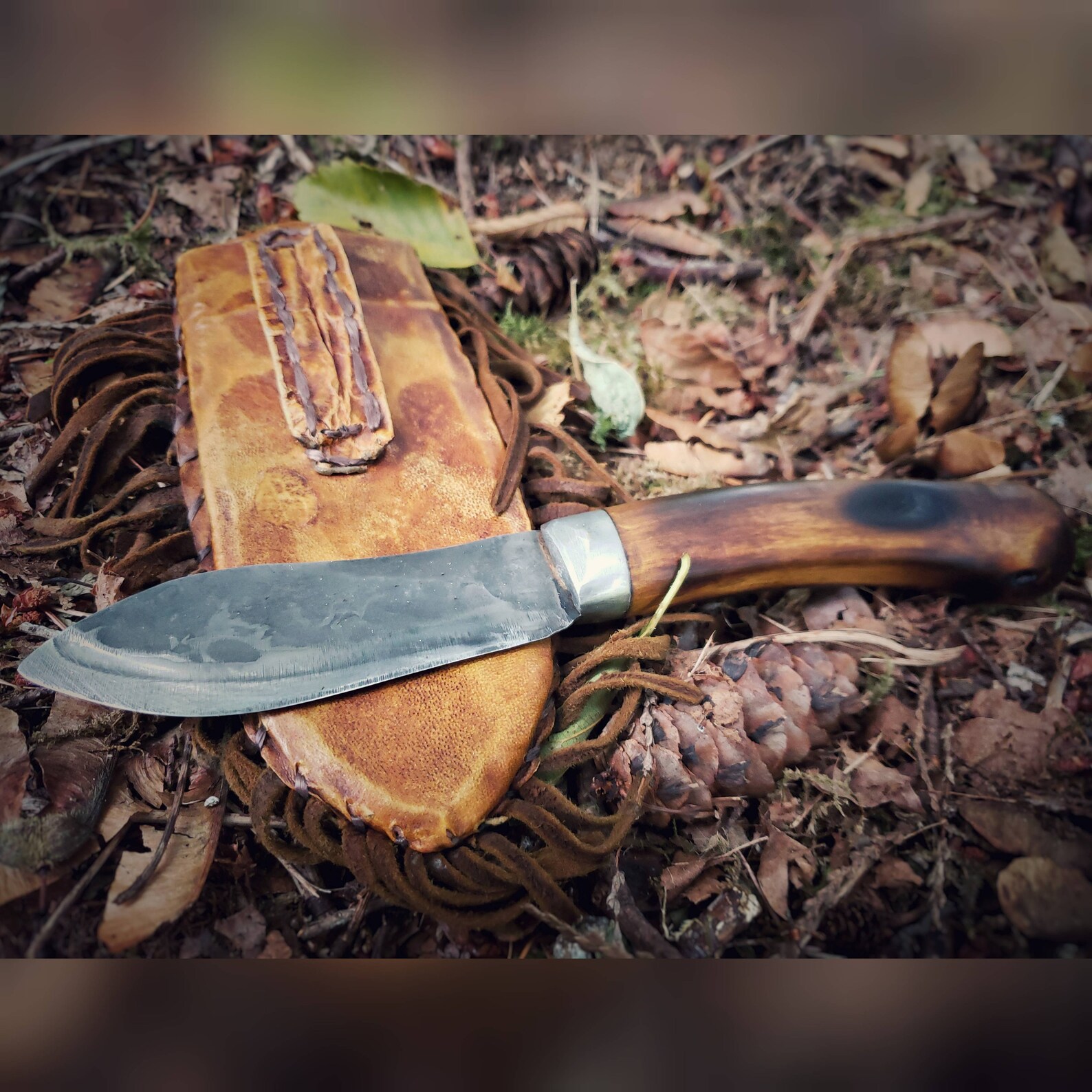 Custom Frontier Style Knife - Etsy