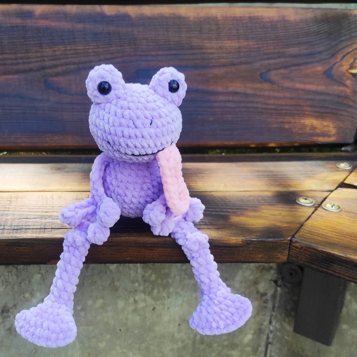 Crochet Frog Pattern Amigurumi Plush Frog Tutorial in - Etsy