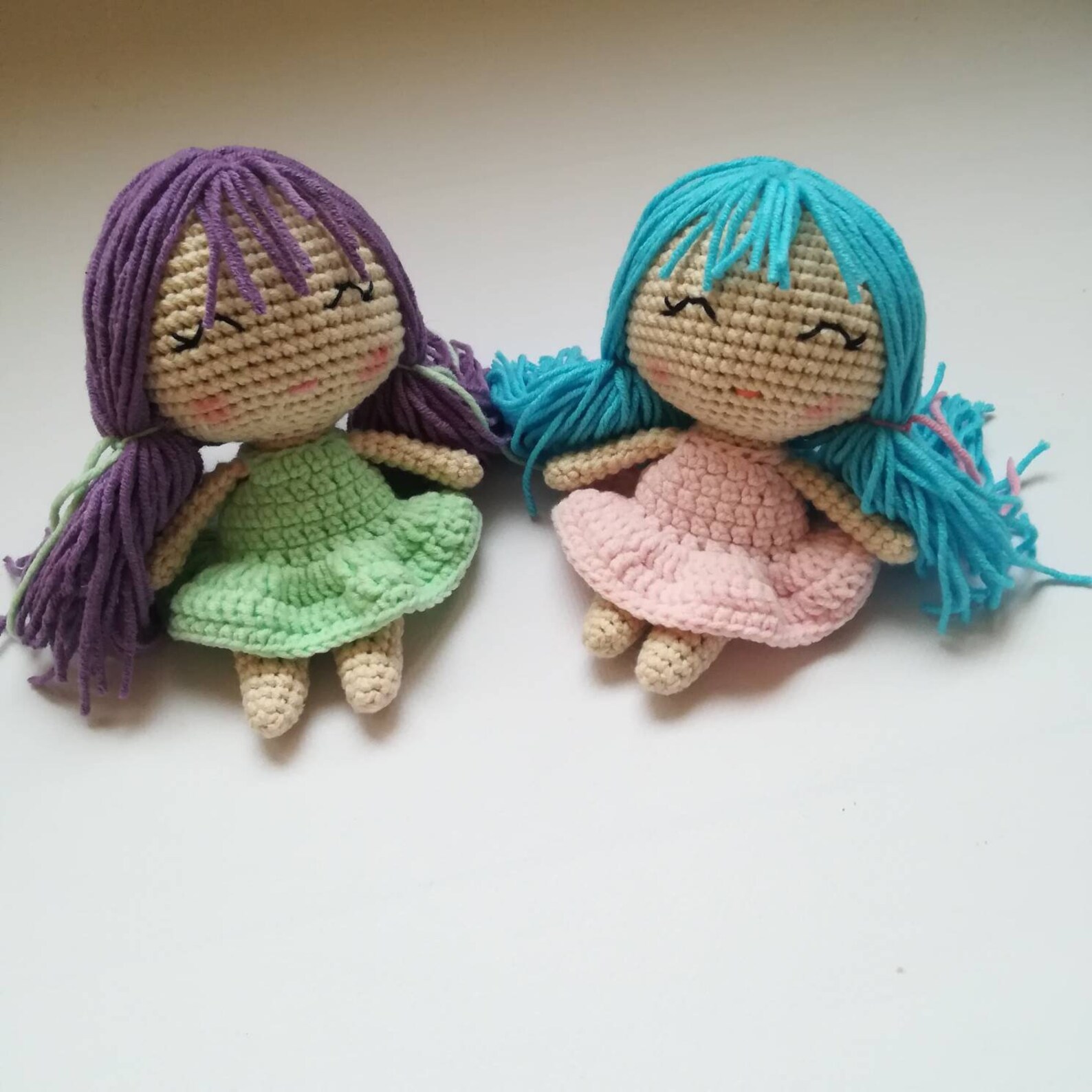 Amigurumi Doll Pattern Crochet Girl Tutorial Pdf | Etsy
