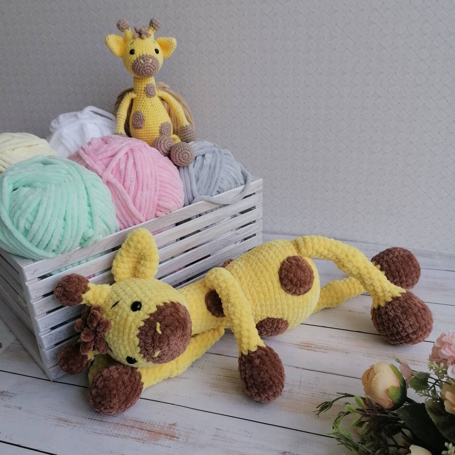 Crochet Giraffe Pattern / Amigurumi Plush Baby Toy Tutorial / | Etsy
