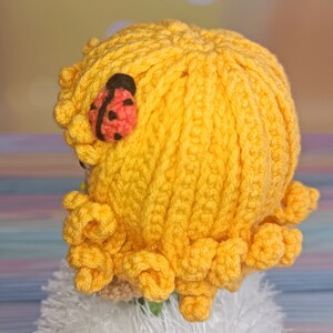 Crochet Doll Pattern, Flower Girl Amigurumi, Dandelion Doll Tutorial in ...