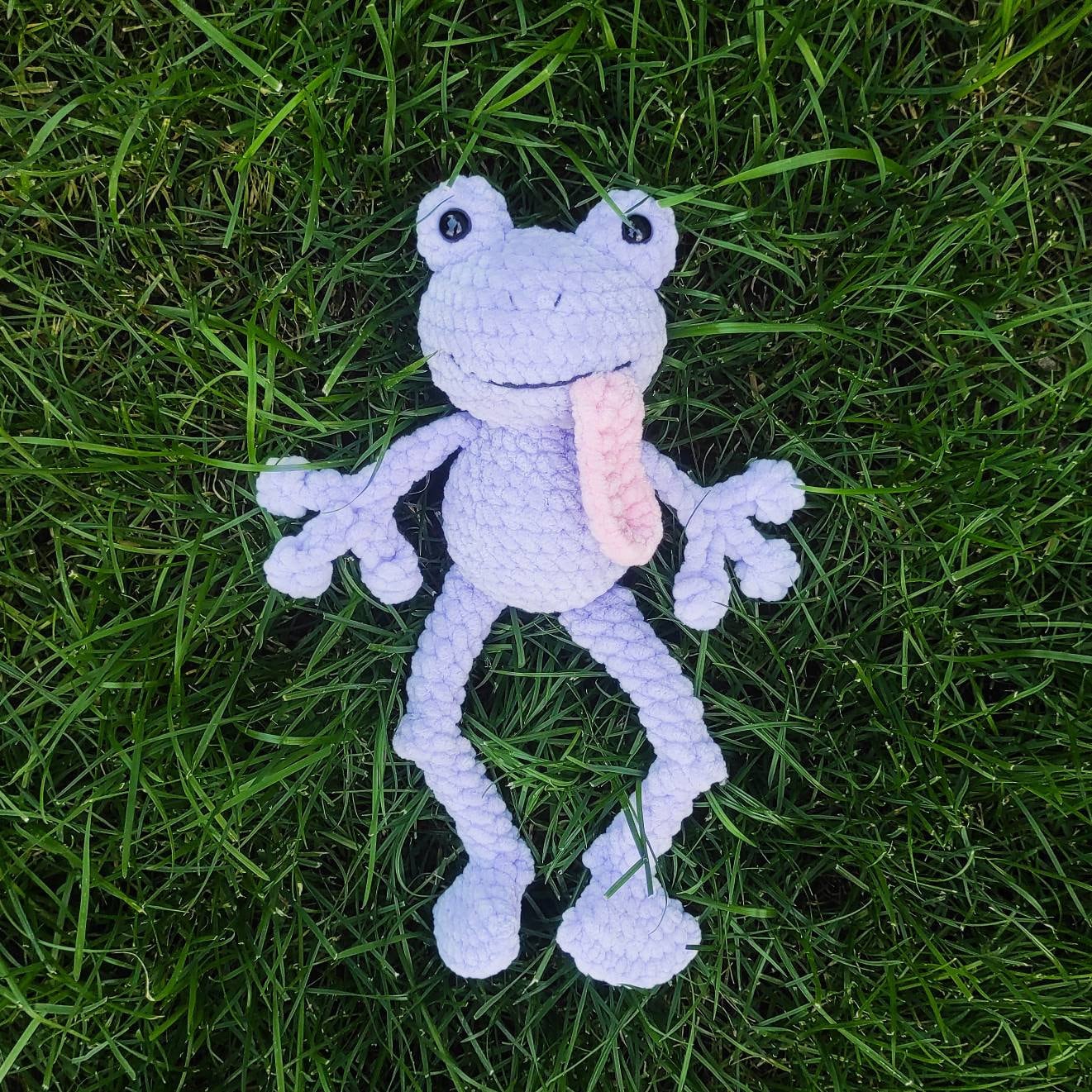 Crochet Frog Pattern Amigurumi Plush Frog Tutorial in - Etsy