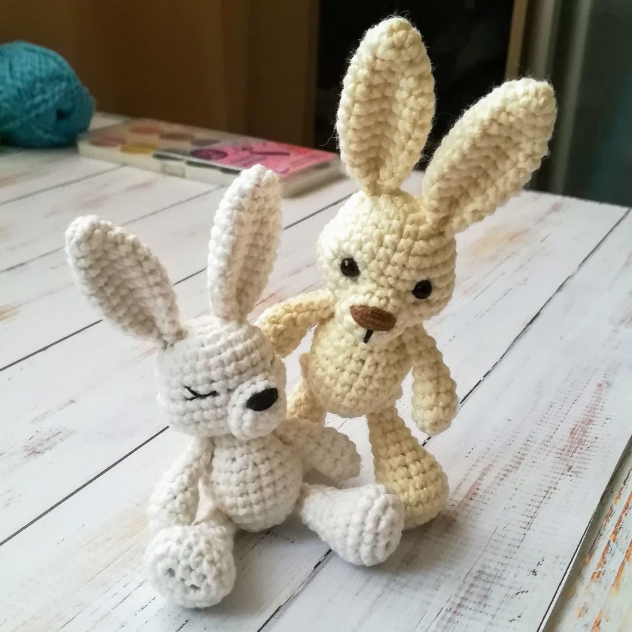 Amigurumi Bunny Pattern, Crochet Small Animal, Mini Rabbit Easy Crochet ...