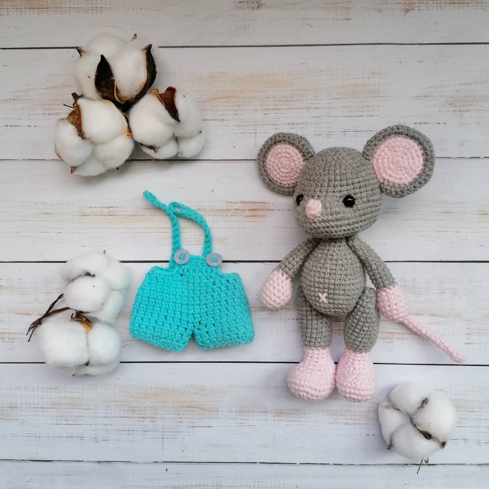 Crochet Mouse Pattern, Amigurumi Plush Toy PDF - Etsy