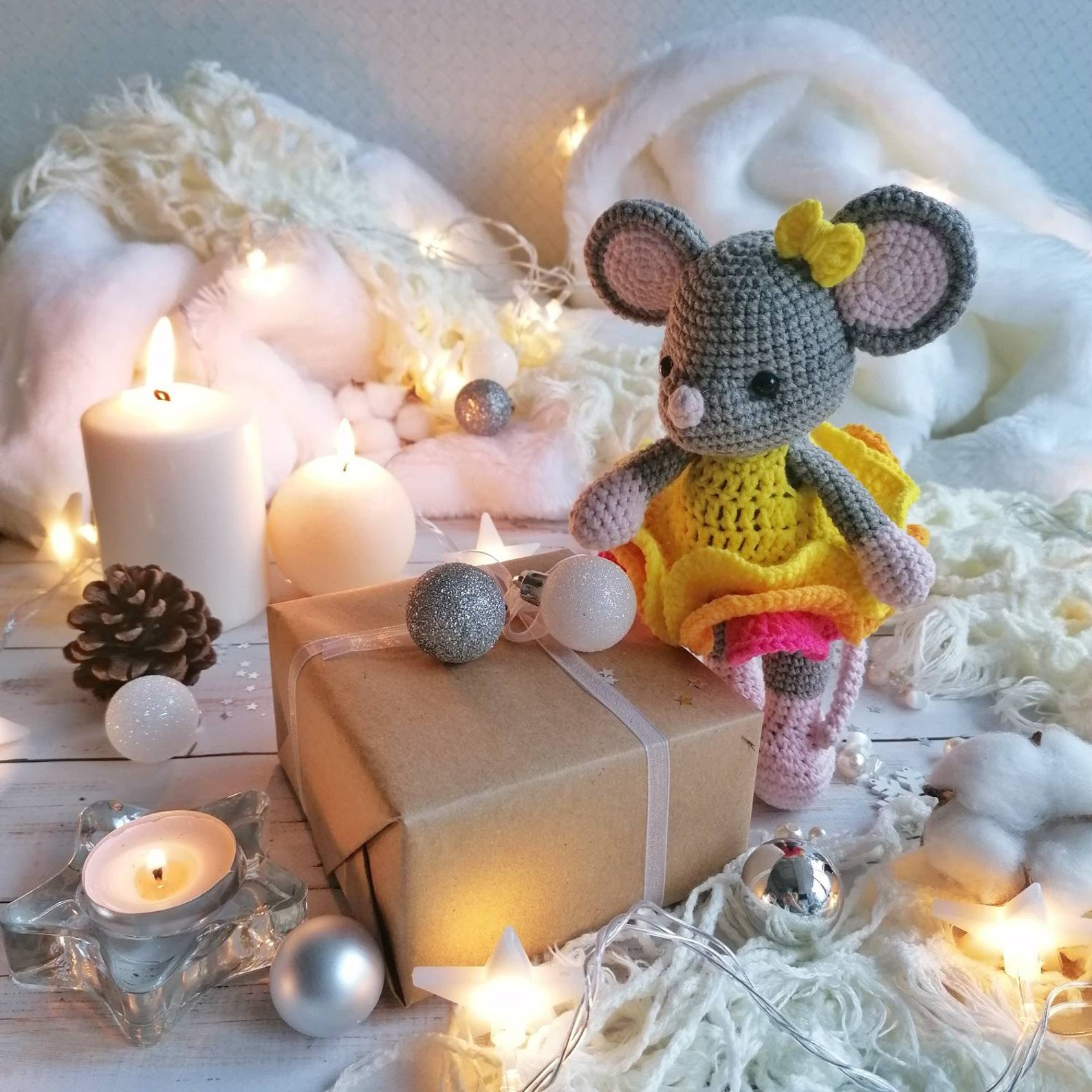 Crochet Mouse Pattern / Amigurumi Plush Toy PDF / Mouse Girl and Mouse ...